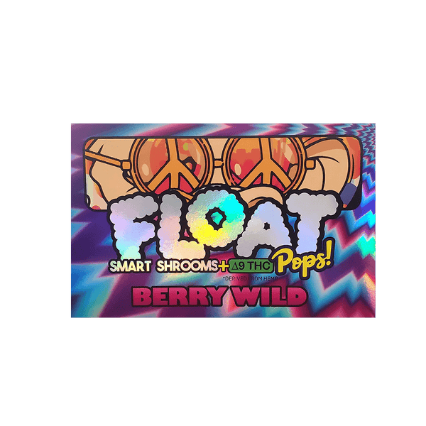 FLOAT Mushroom Lollipops + D9 (50 Count Display) – CHC Distro